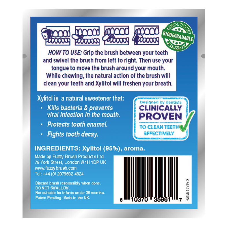 Chewable Toothbrush – Fuzzy Brush